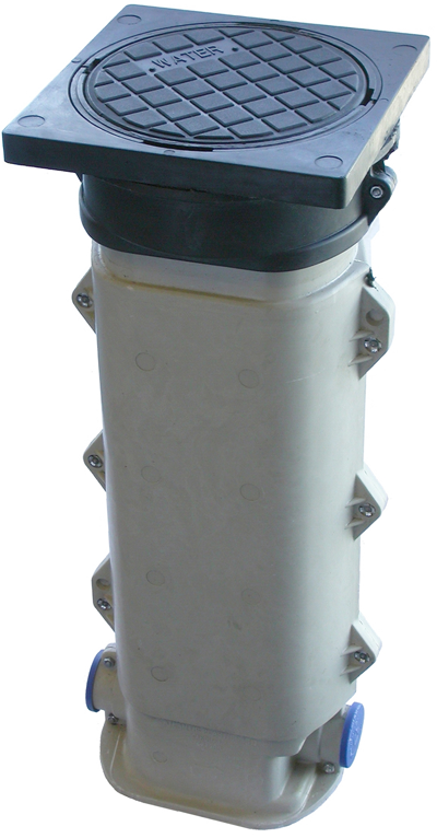 Water Meter Box Dimensions DN15 50 Multi Jet Water Meter For