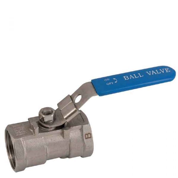 JV090005 - Three-Piece Stainless Steel Ball Valve - Johnson Valves